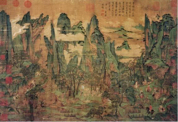 艺术·生活 ∣ 新品推荐 —— 李昭道《明皇幸蜀图》 - 西安美术馆 - 崇真艺客